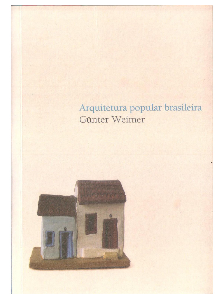 Arquitetura Popular Brasileira - Gunter Weimer | PDF
