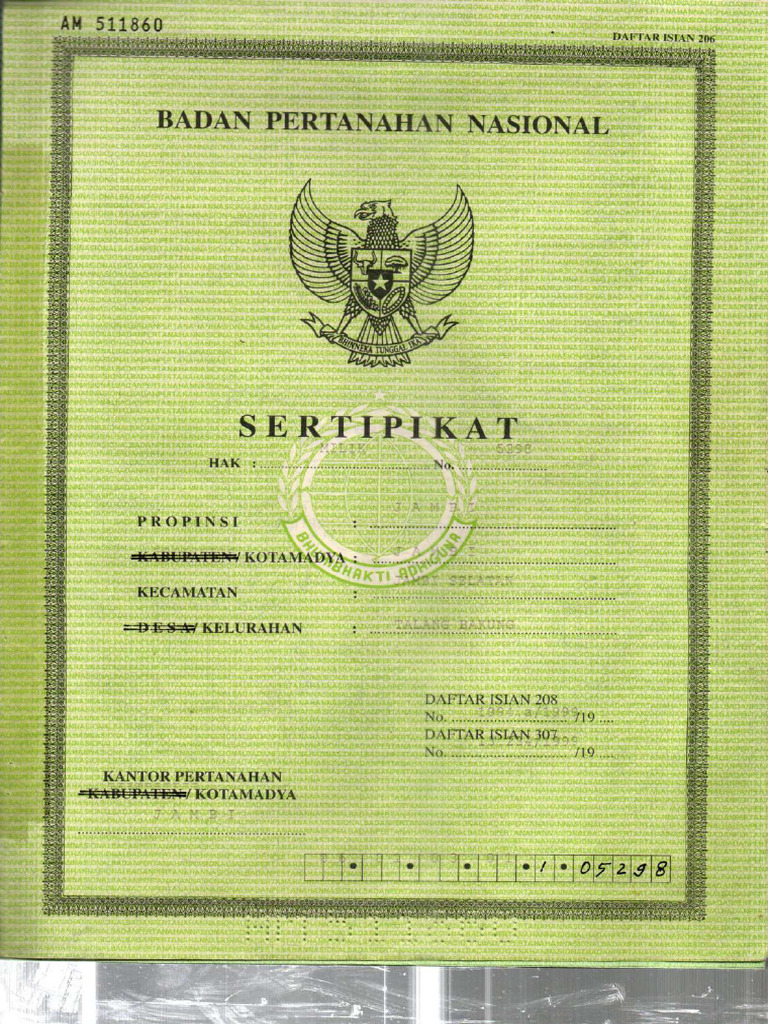 Sertifikat | PDF