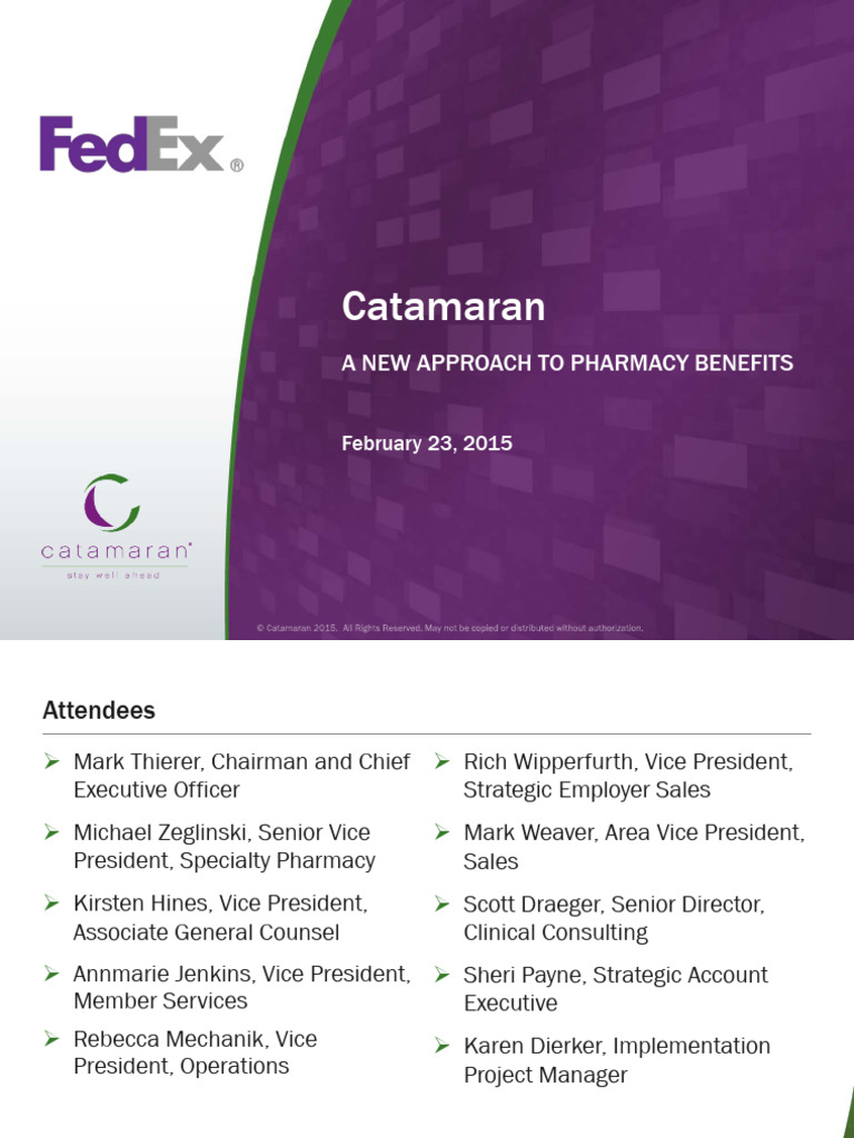 Fed Ex Presentation | PDF
