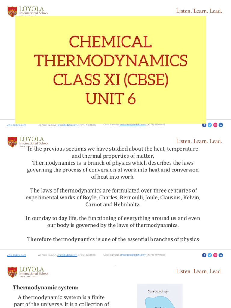 Thermo | PDF | Thermodynamics | Science & Mathematics