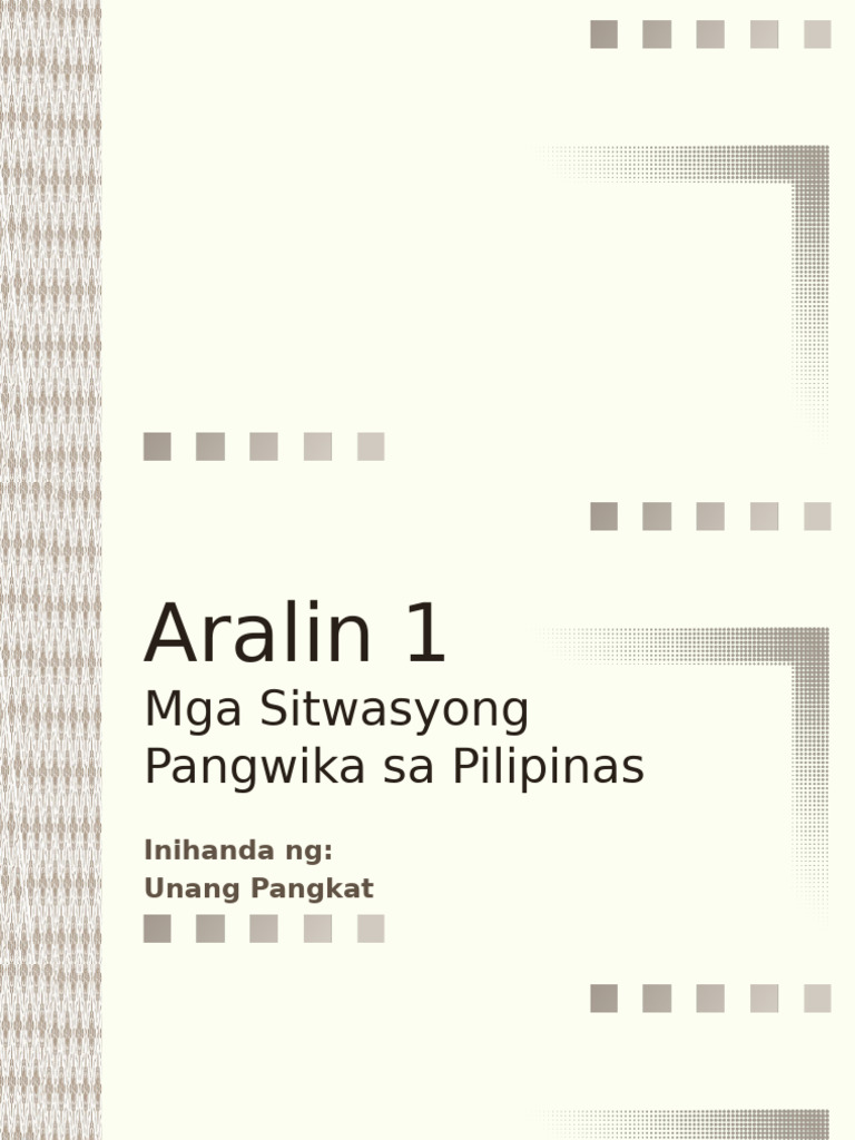 Pangkat 1 KaPsWaKP | PDF