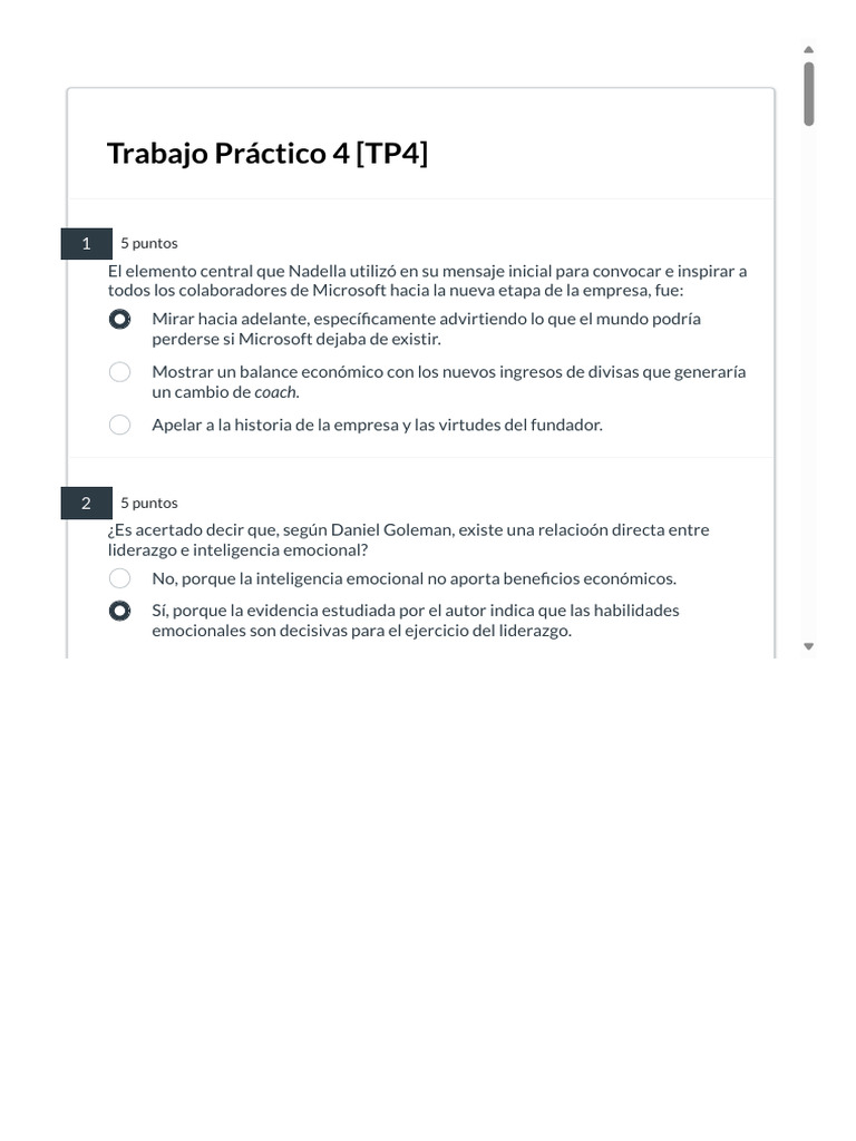 Trabajo Práctico 4 [TP4] | PDF
