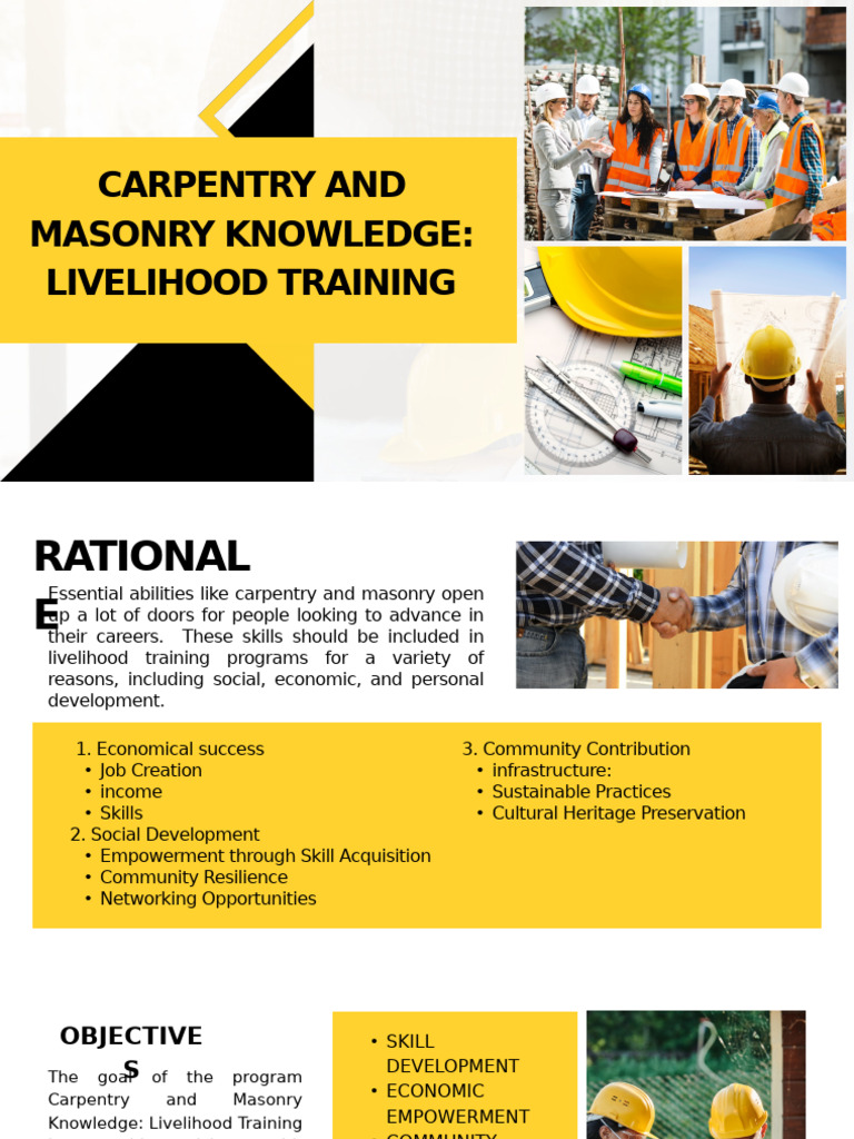 Carpentry and Masonry | PDF