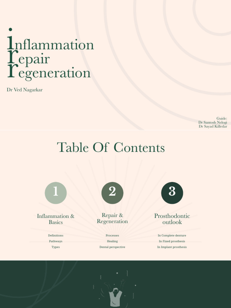 Inflammation Repair Regeneration - Repaired | PDF