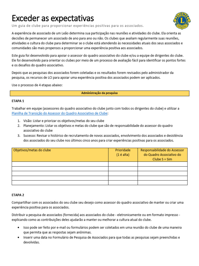 Exceeding Expectations - PT | PDF