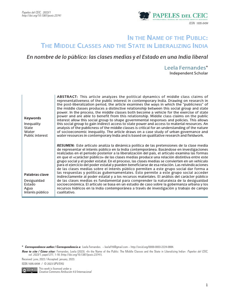 In the Name of the Public | PDF