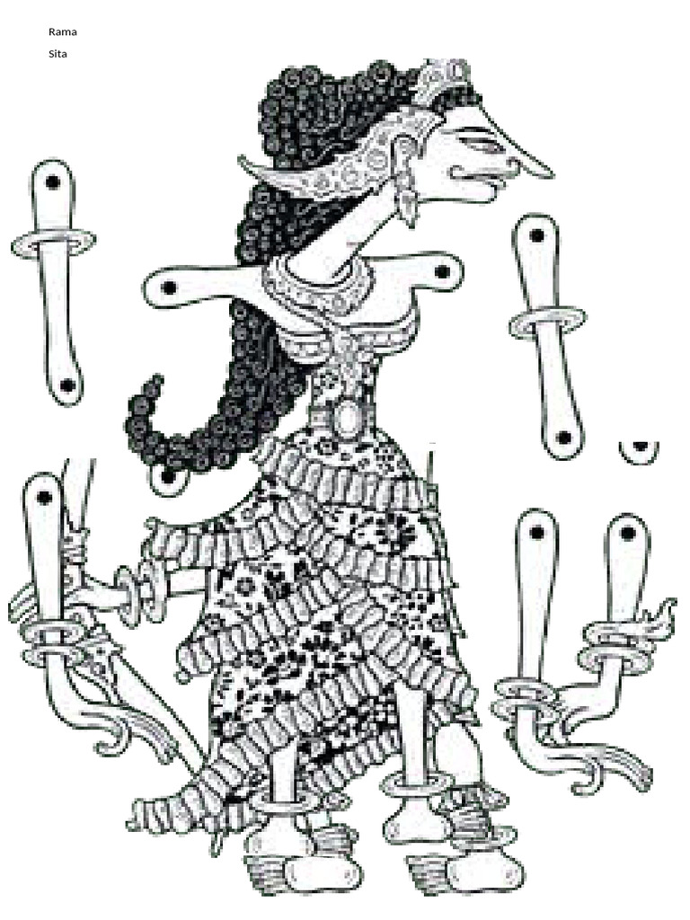 Wayang Kulit Template | PDF