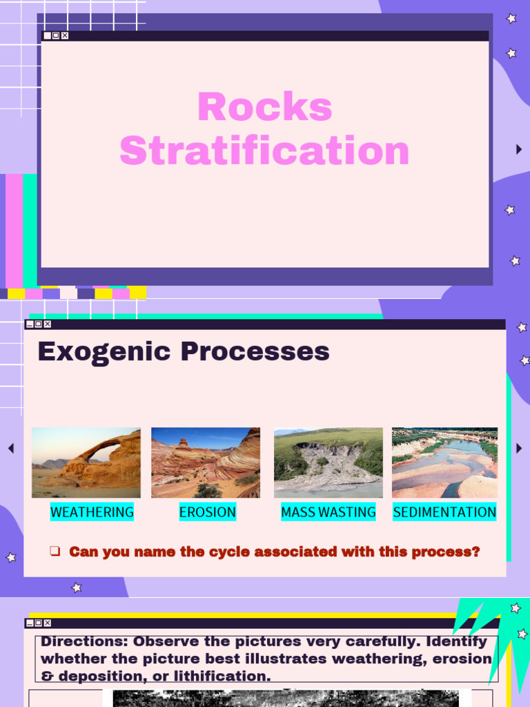 ROCK-STRATIFICATION | PDF