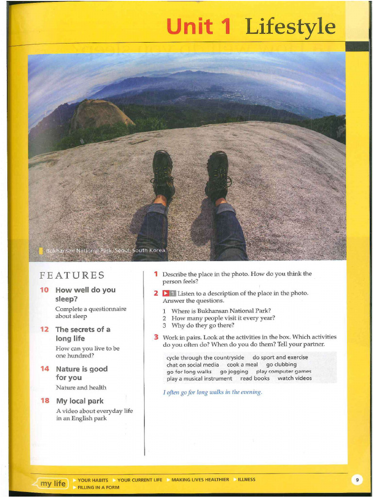 Unit1 Life (A2-B1) | PDF