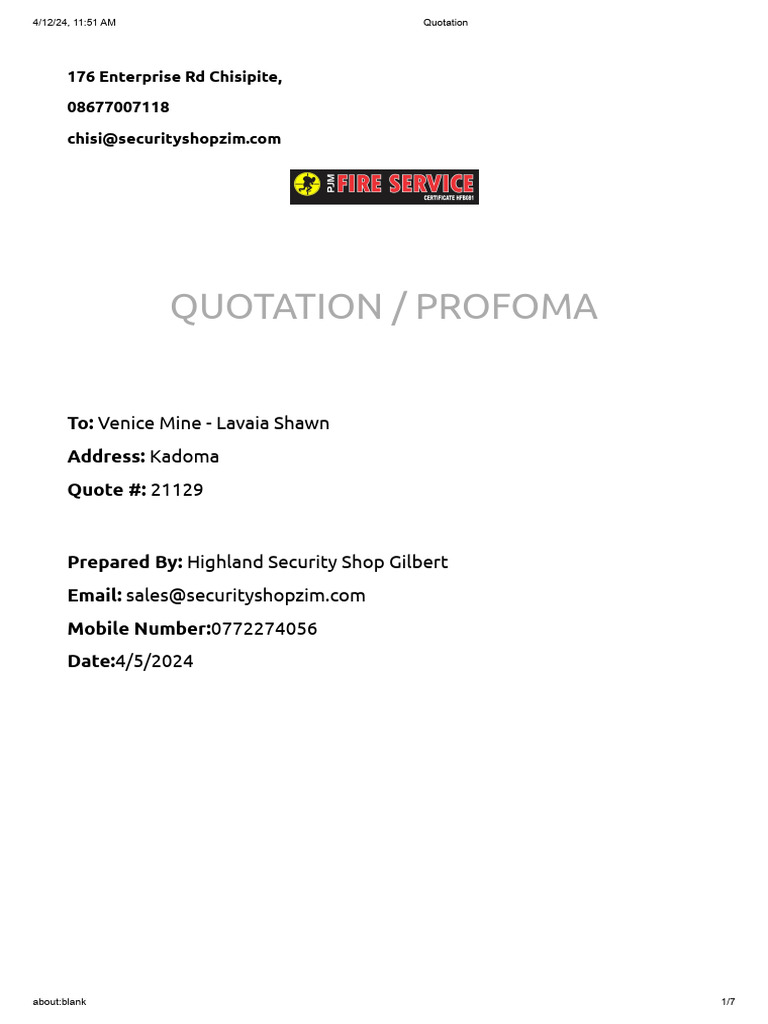 Venice Mine Fire | PDF