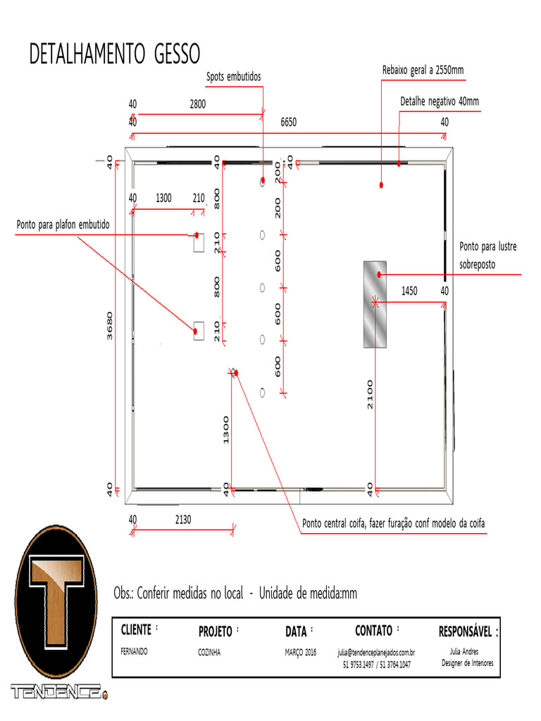Detalhamento gesso cozinha atualizado 22-06 | PDF