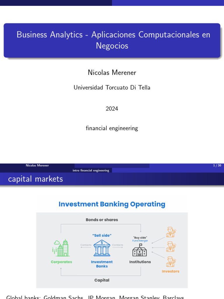 Clase 9 ACN Financial Engineering | PDF