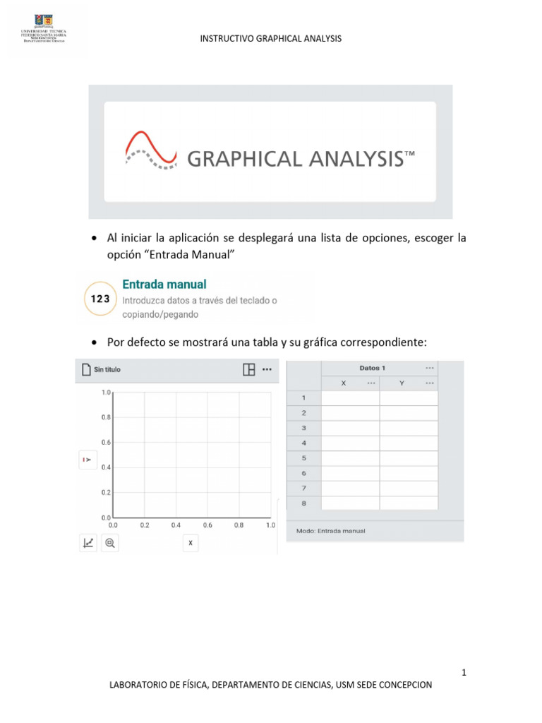 Guía Apoyo Graphical analysis (2) | PDF
