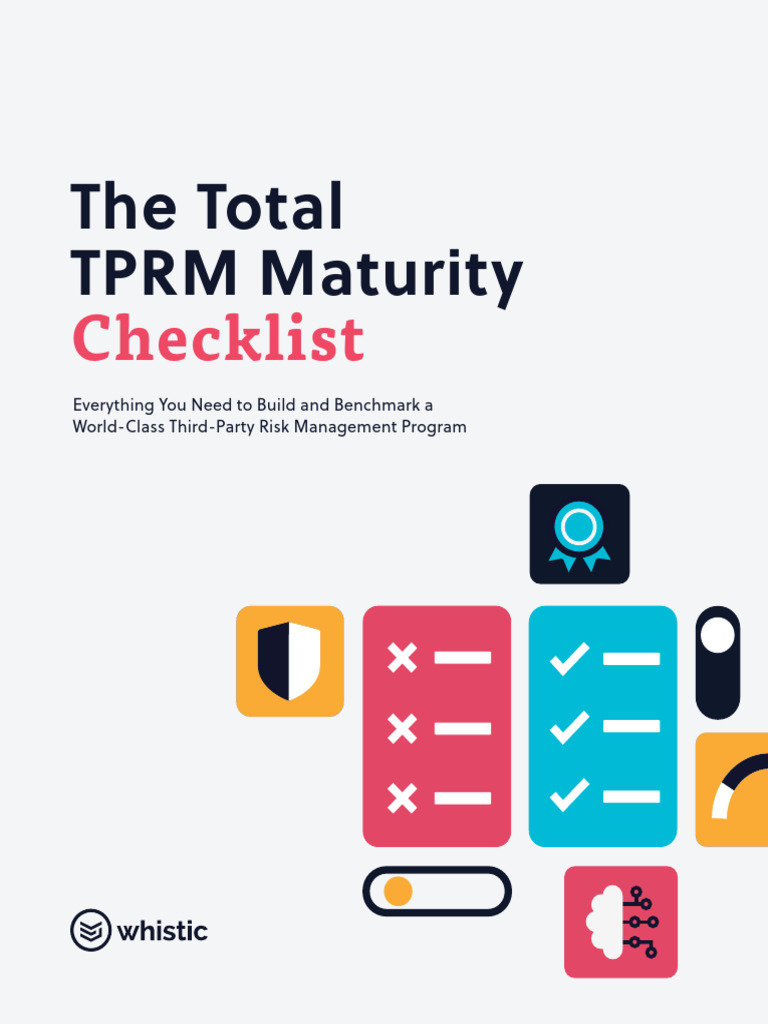 TPRM Maturity Checklist_eBook | PDF