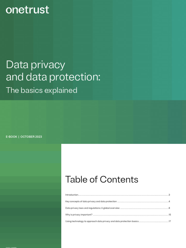OT Data Privacy Basics Ebook | PDF