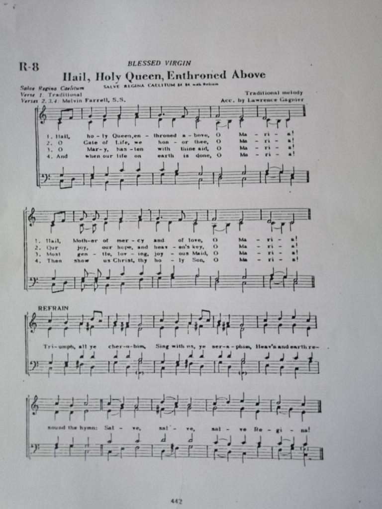 Marian Songs CTK | PDF