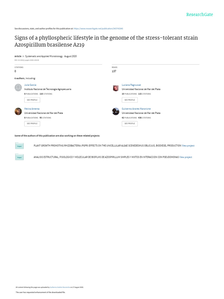 2020 Genoma Az 19 Preproof | PDF