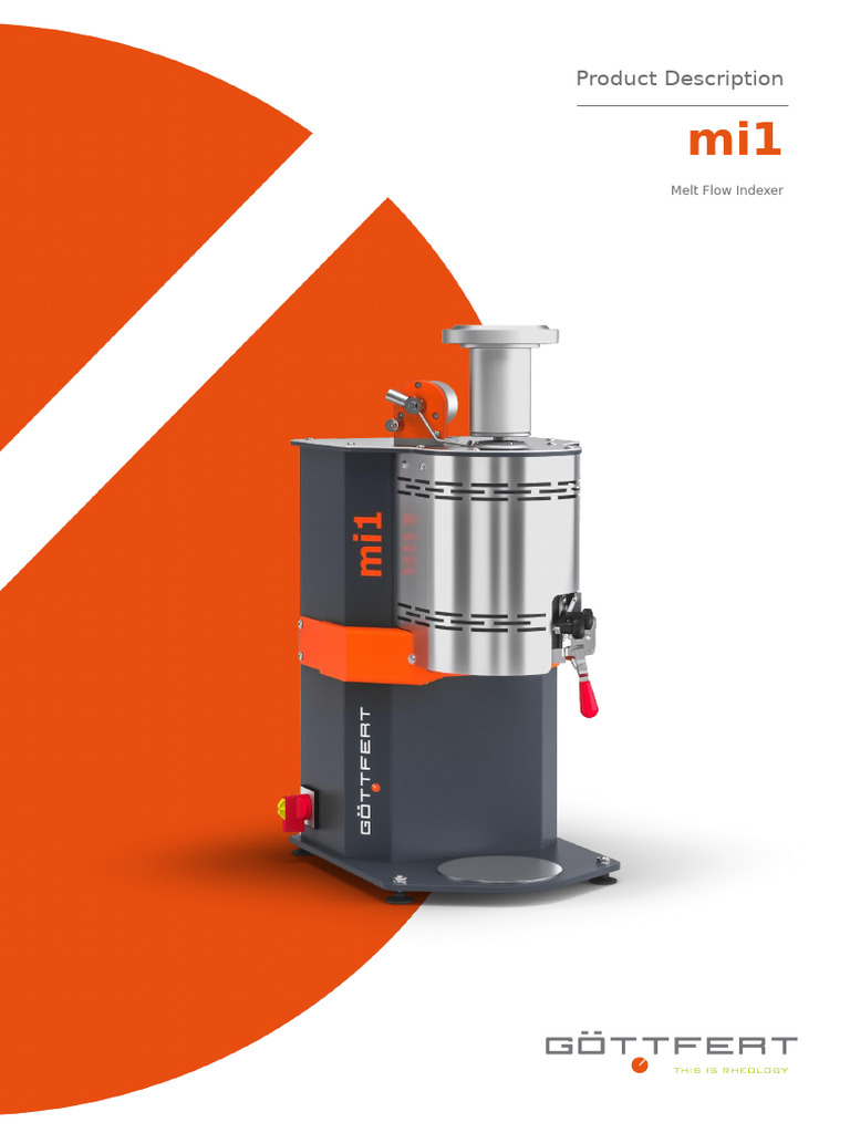 Goettfert MI-I MFI | PDF