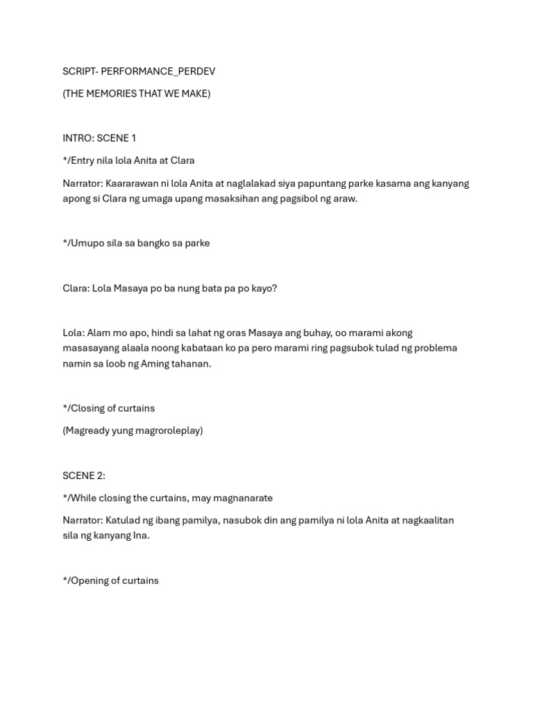 SCRIPT-PERDEV_PERFORMANCE11-STEM-PTOLEMY | PDF