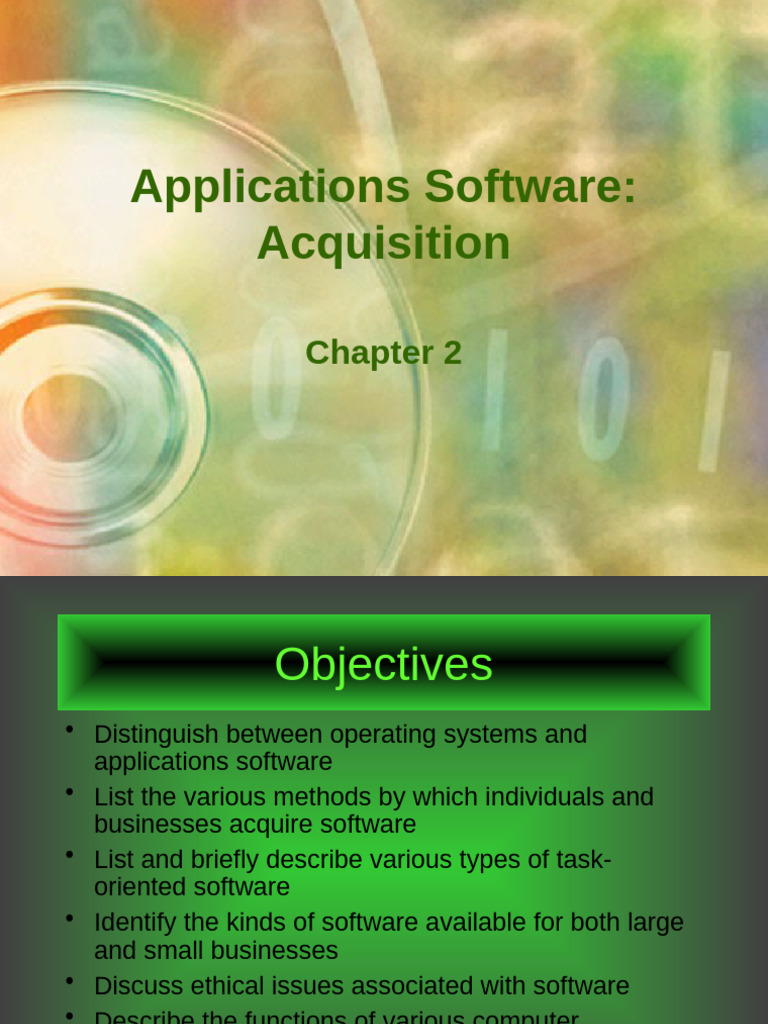 Aquisition Software | PDF