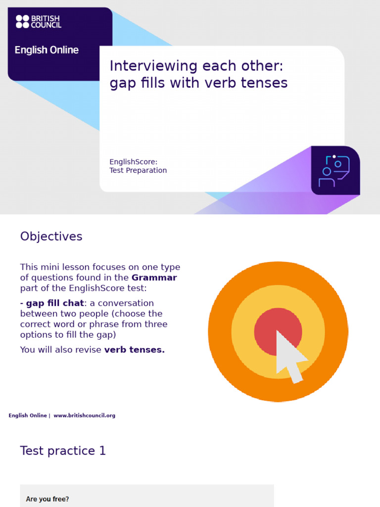 EngScore - Interviewing Each Other - A2 - C1 | PDF