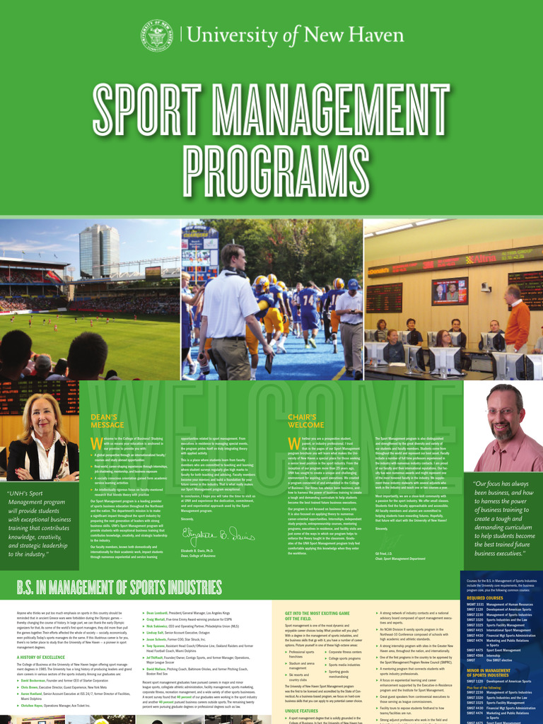 Sports Management Brochure v16 | PDF