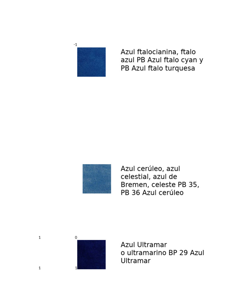 Colores | PDF