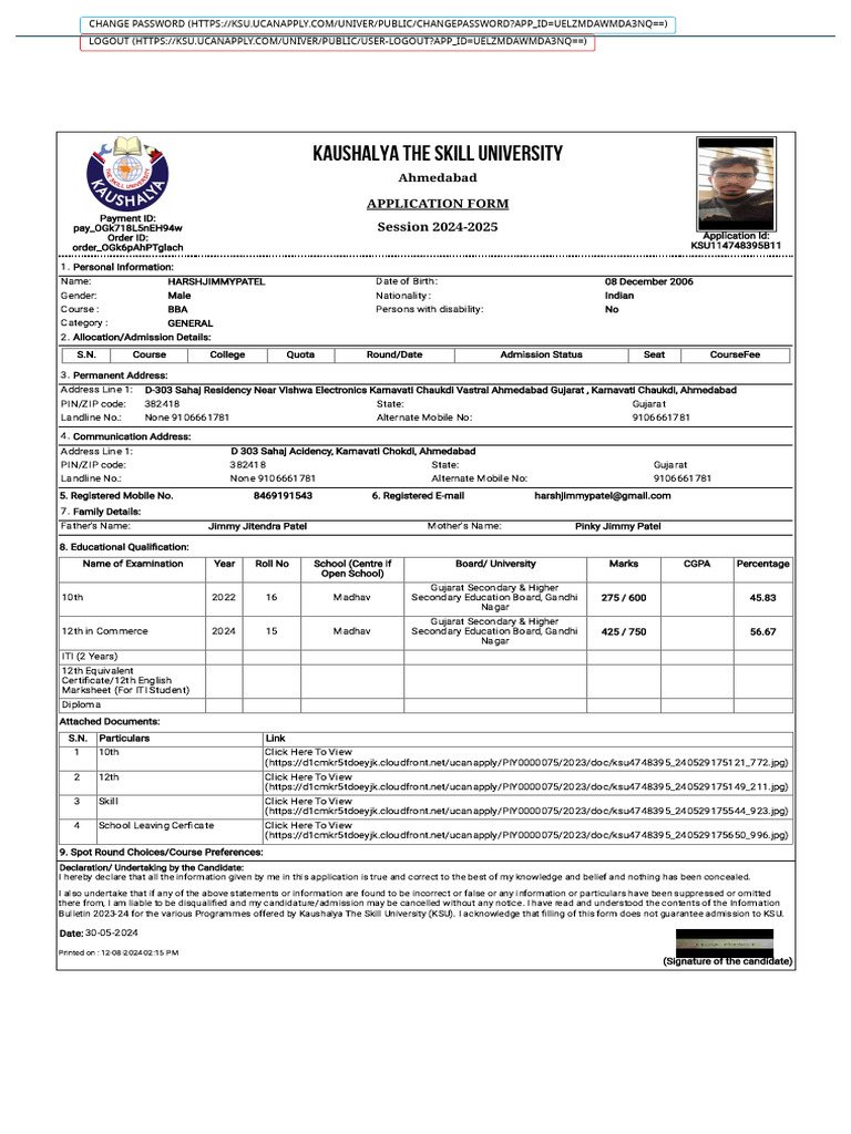 Kaushalya The Skill University | PDF