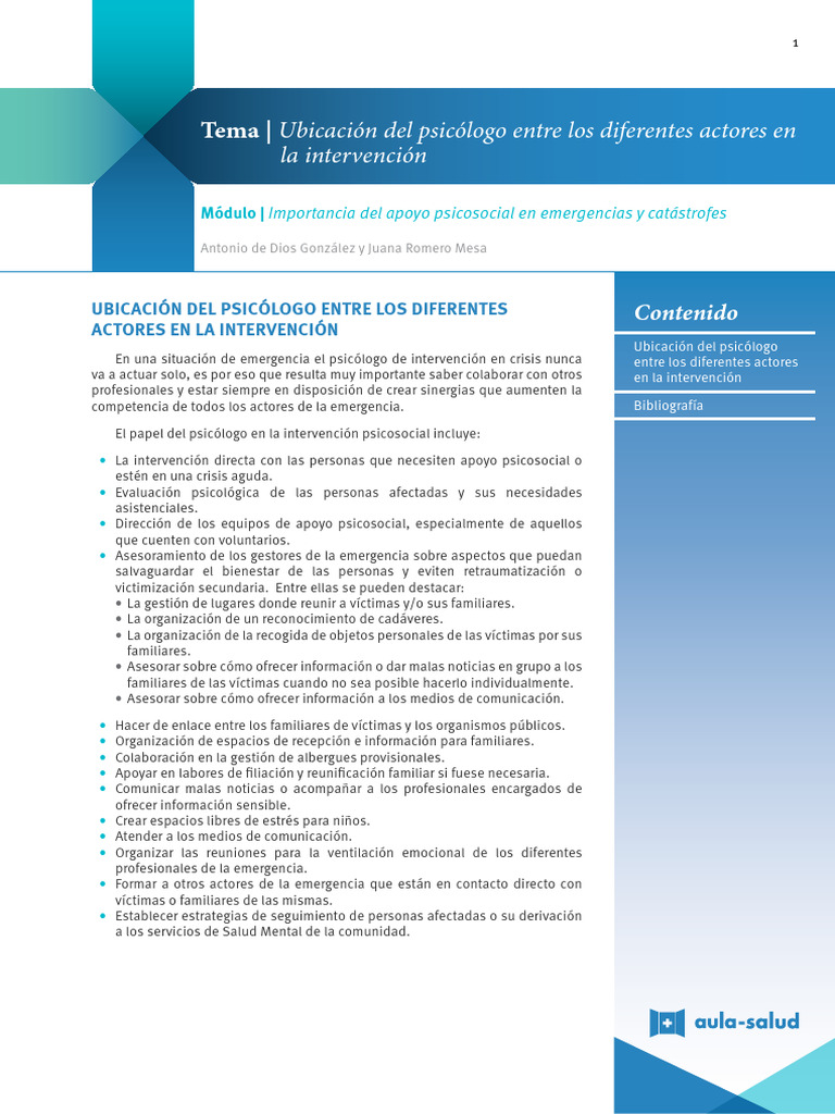 M1T7 - Psico - Emerg | PDF