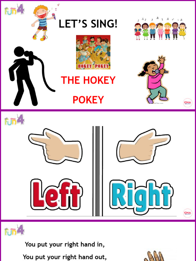 The Hokey Pokey - LYRICS | PDF