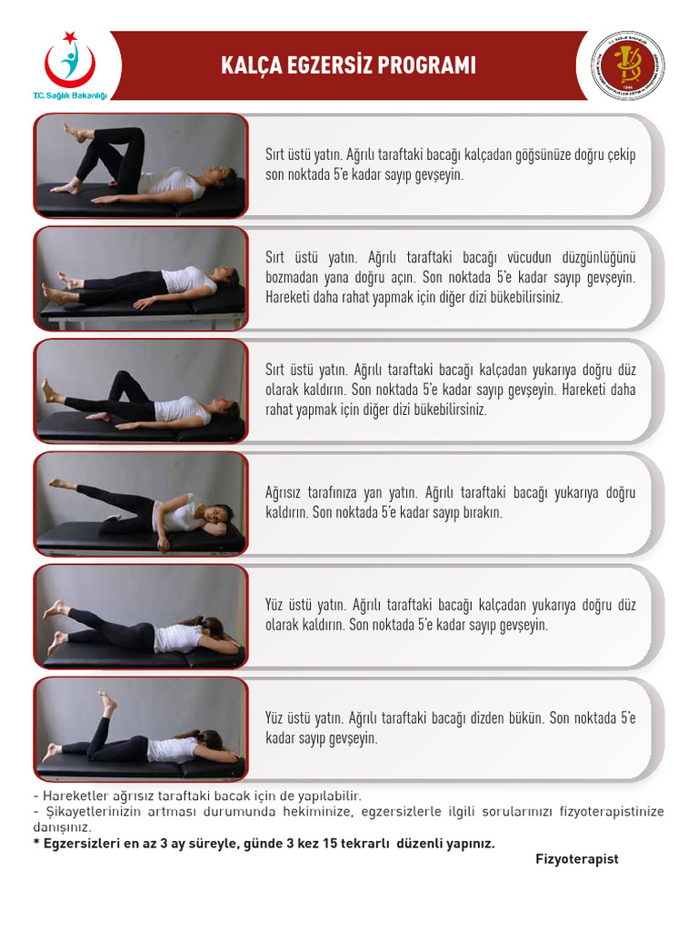 Kalca Egzersizi 1 | PDF