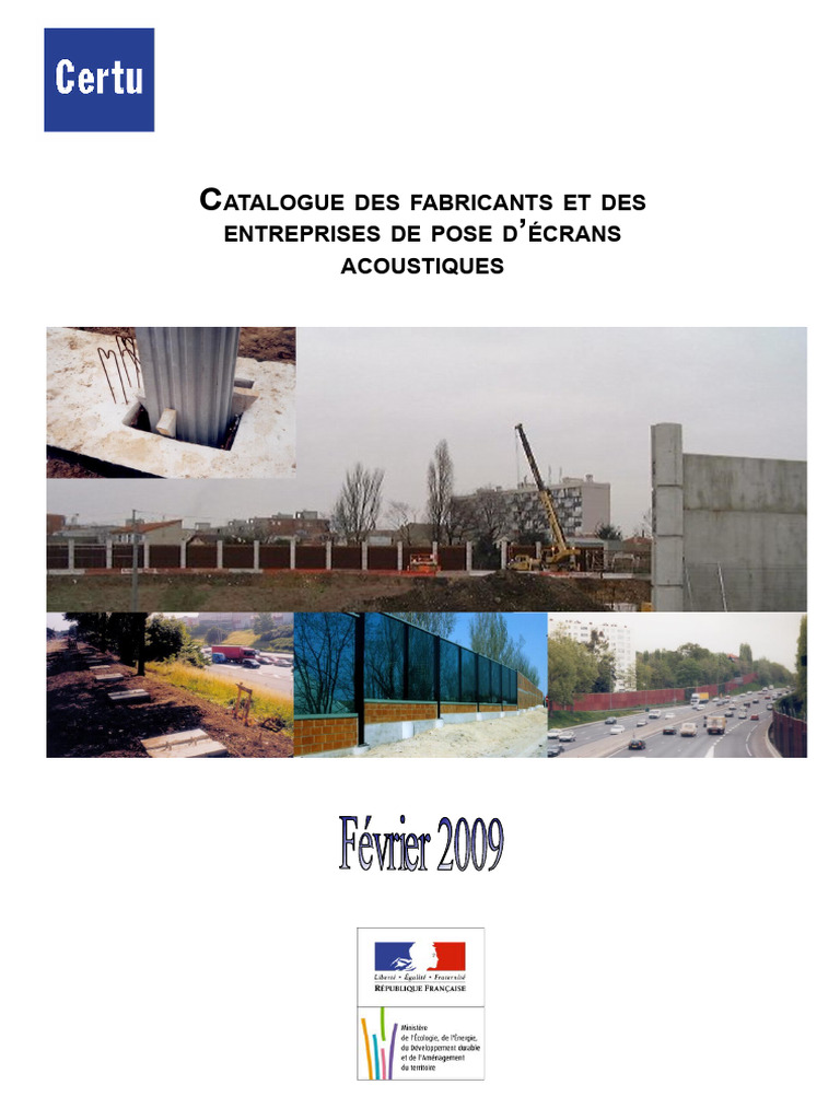 CETU - Catalogue Fabricants Et Entreprises de Pose D'écrans | PDF