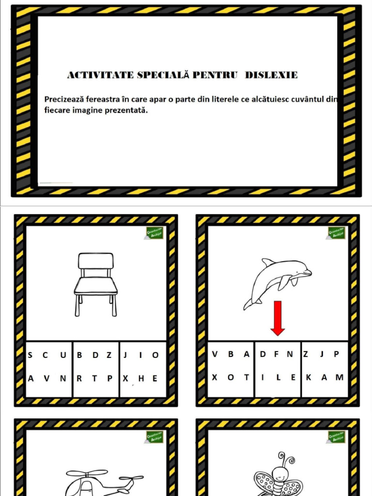 Fise Dislexie 3 Mai - PDF Version 1 | PDF