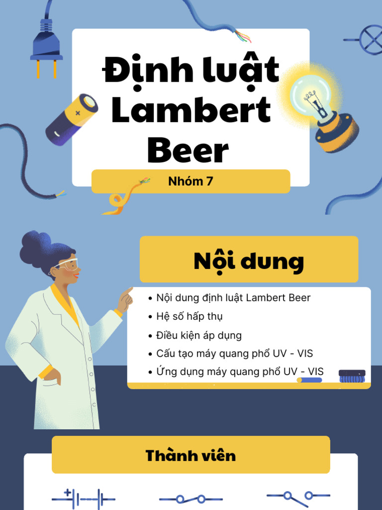 Định Luật Lambert Beer | PDF