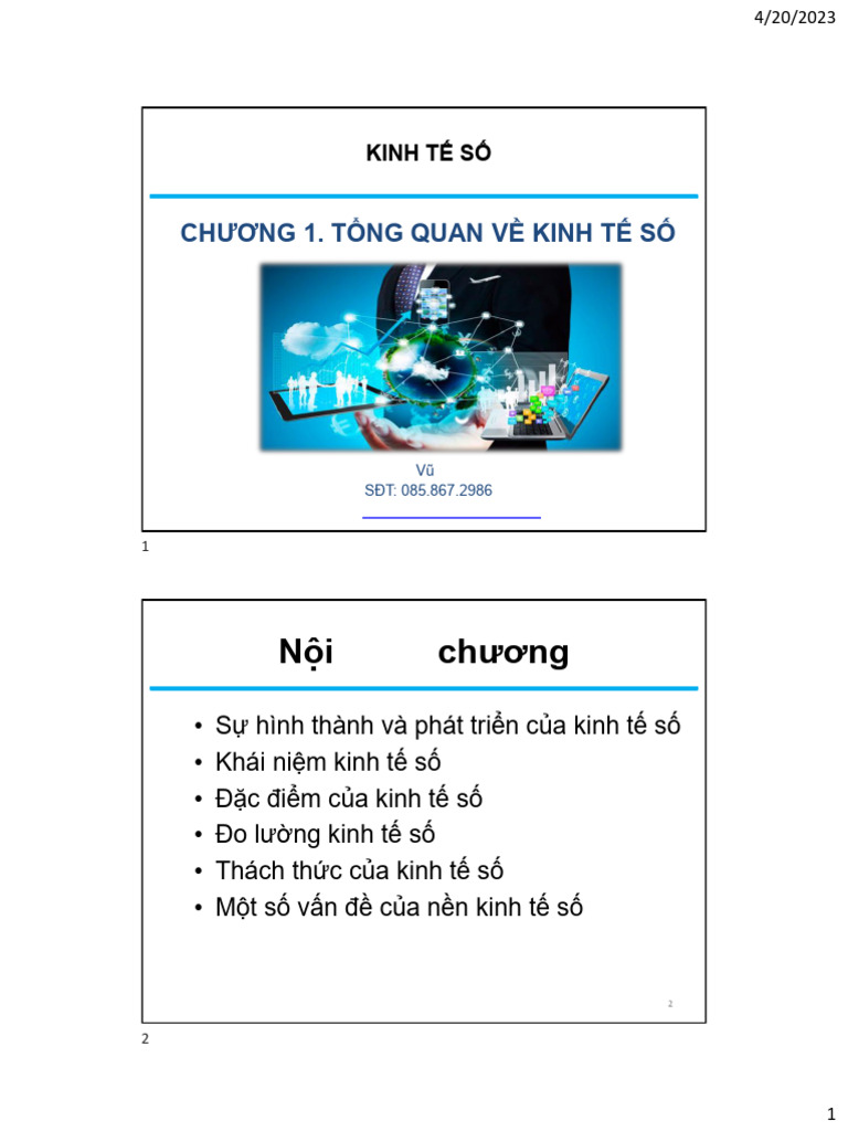 Tong Quan Ve Kinh Te So | PDF