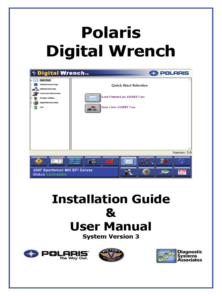 Polaris Digital Wrench Guia de Uso | PDF