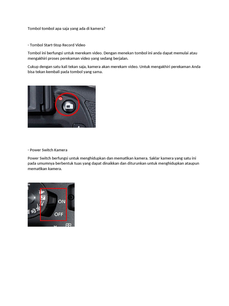 Tentang Kamera | PDF