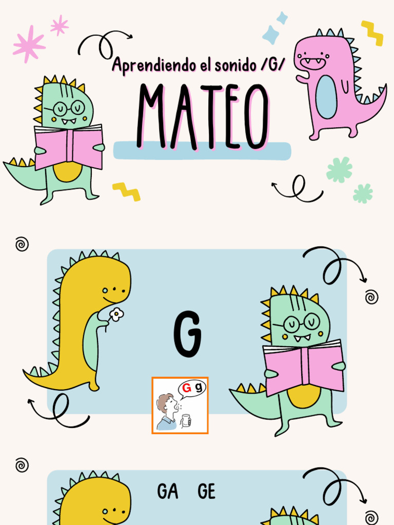 Aprendiendo El Sonido G | PDF