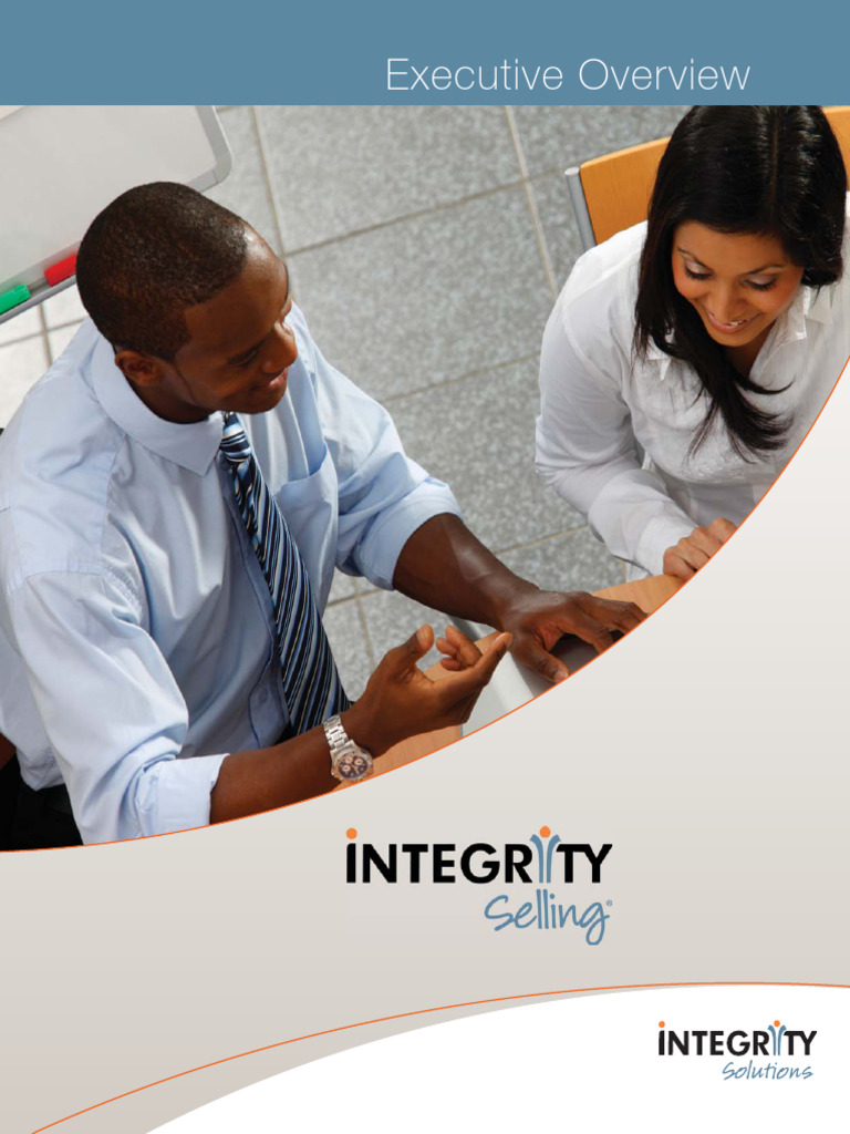 Integrity Selling Executive Overview | PDF