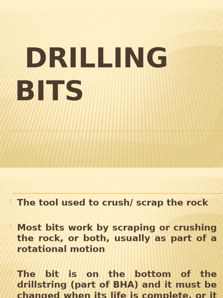 Drilling Bits | PDF