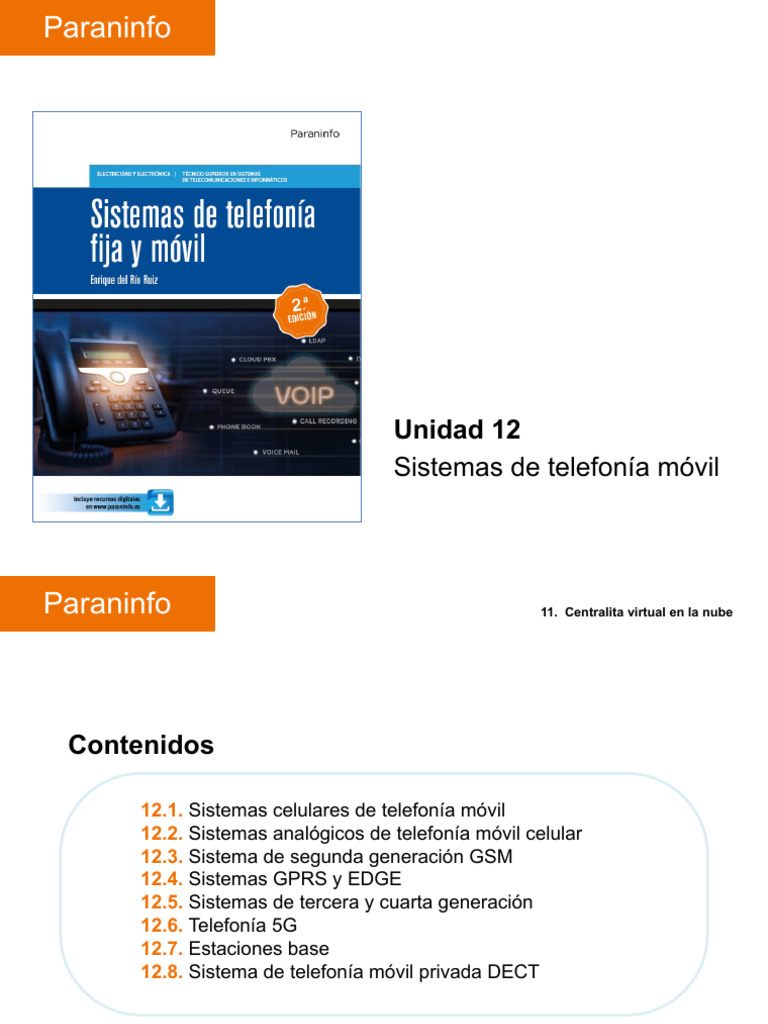 UT04-Telefonía Móvil | PDF