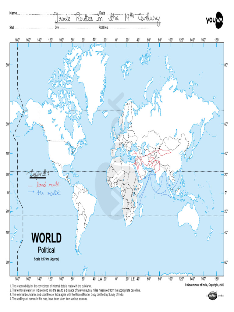 SST Term 1 Maps | PDF