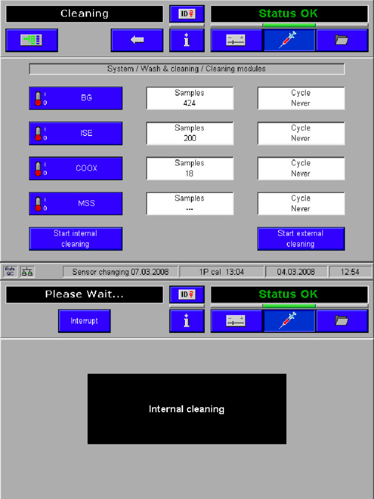 Cobas B 221 Software Simulation Part A2 | PDF