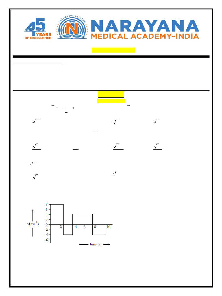 (Incoming) JR NEET STAR CO SUPER CHAINA (CBSE) (UT-01) QP EX - DT. 10. ...