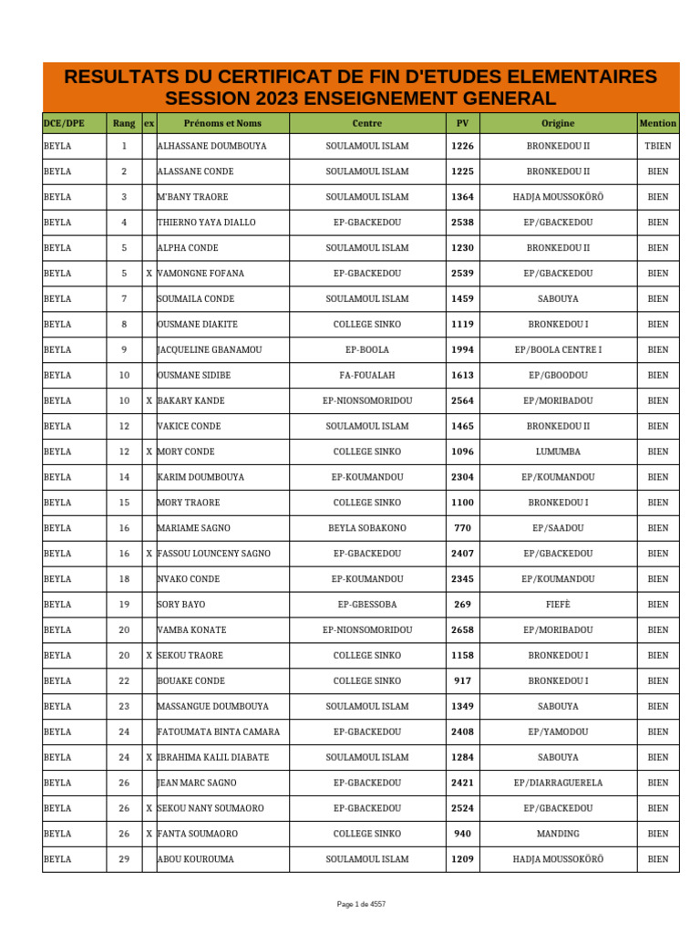Résultats Synthèse CEE 2023 Dce Dpe | PDF