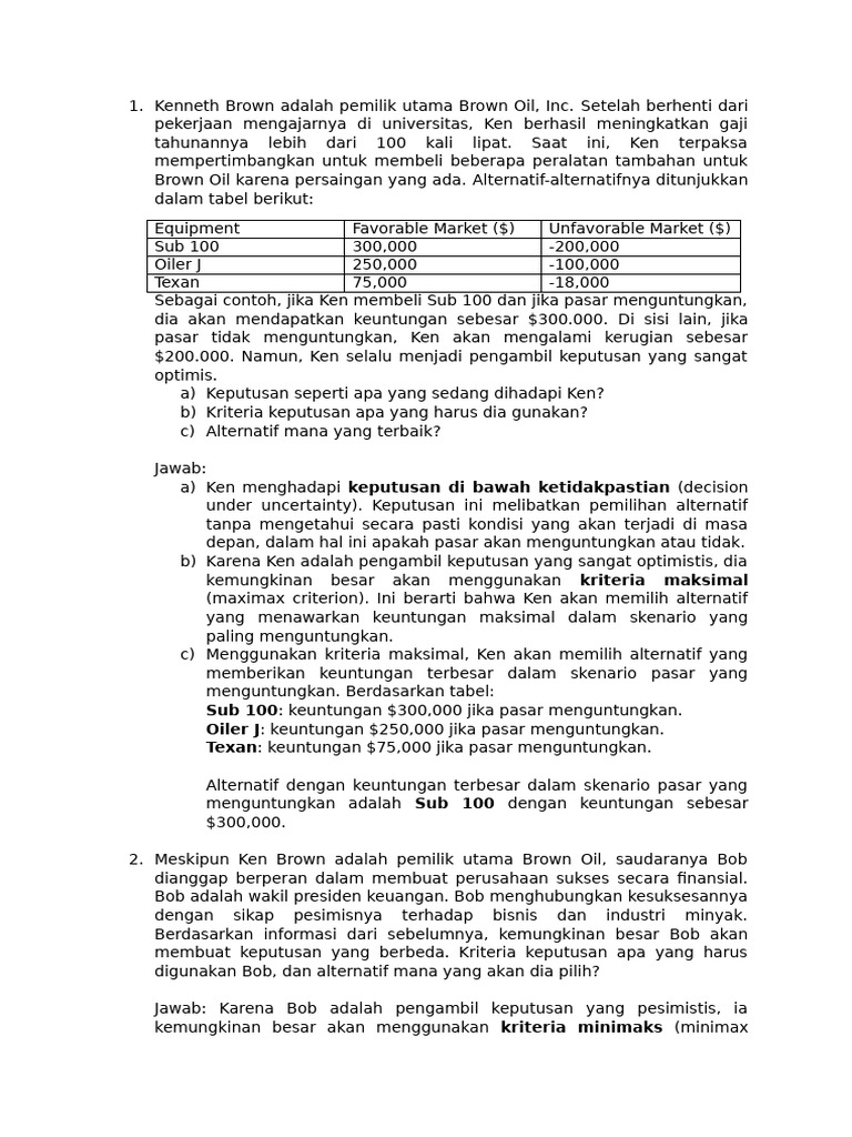 Soal TPK 3-17 & 3-18 | PDF