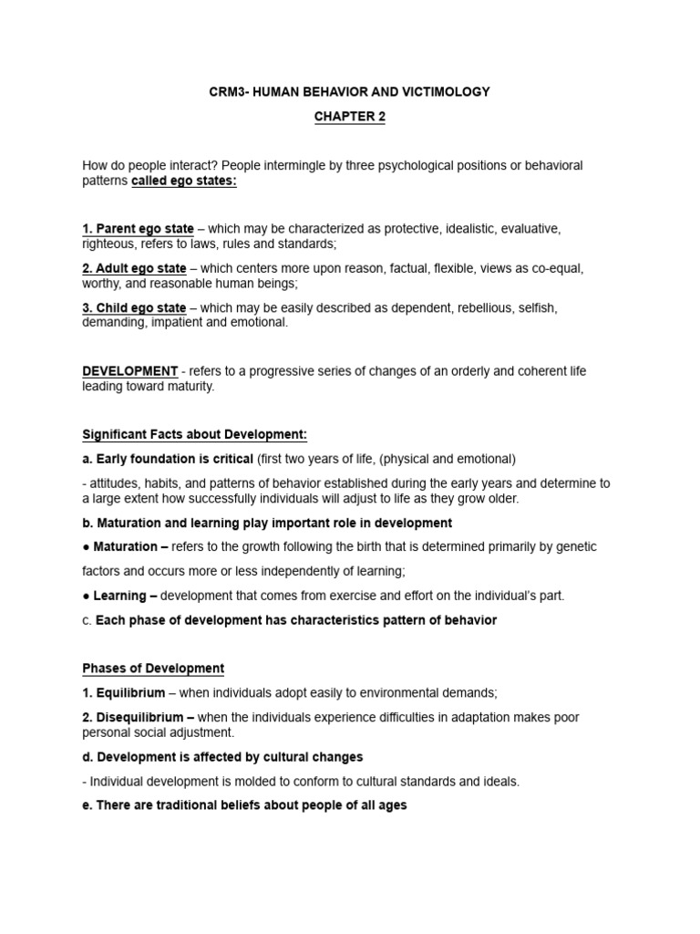 Crim 3 Chapter 2 | PDF