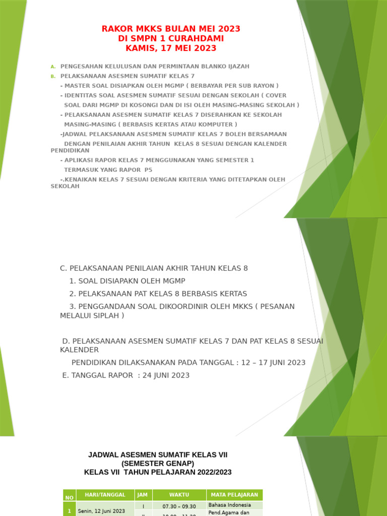 Materi Mkks Mei 2023 | PDF