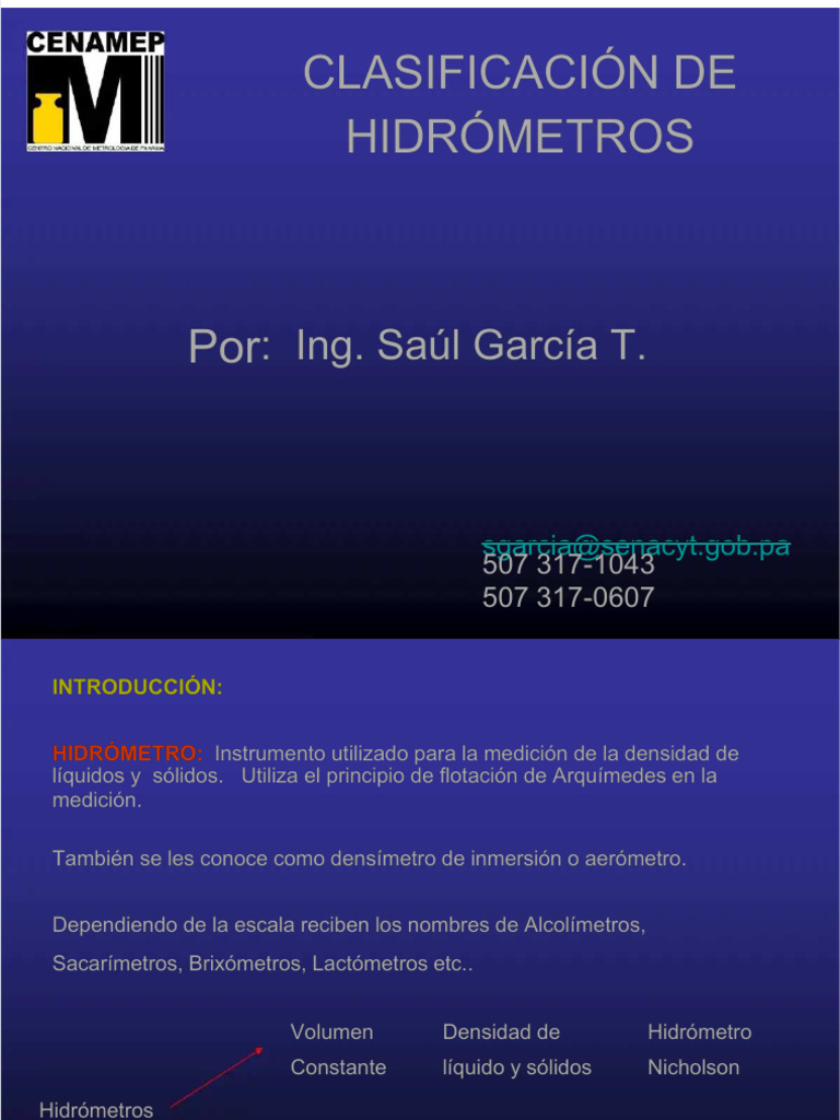 PDF 05 Hydrometers Clasification Part 1 Saul Garcia PDF - Compress | PDF