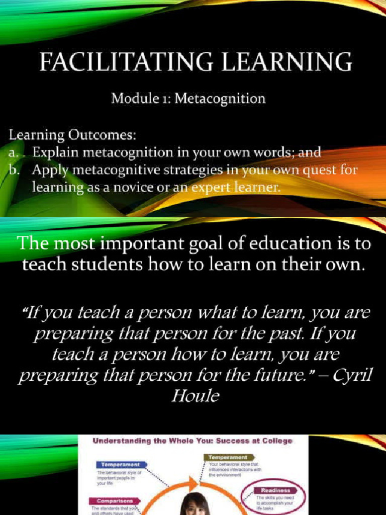 Module 1 Metacognition Pdf